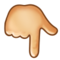 Backhand Index Pointing Down emoji | 👇 meaning