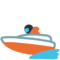 Speedboat emoji on Google