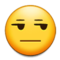Unamused Face emoji | 😒 meaning
